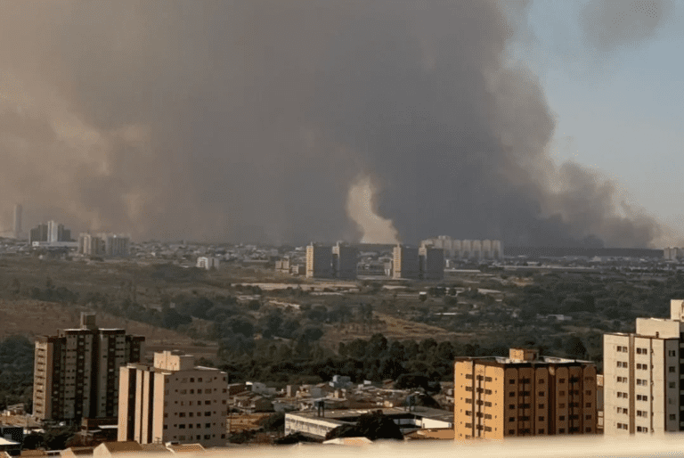 Brasília se mobiliza para combater incêndios durante o período de seca ...
